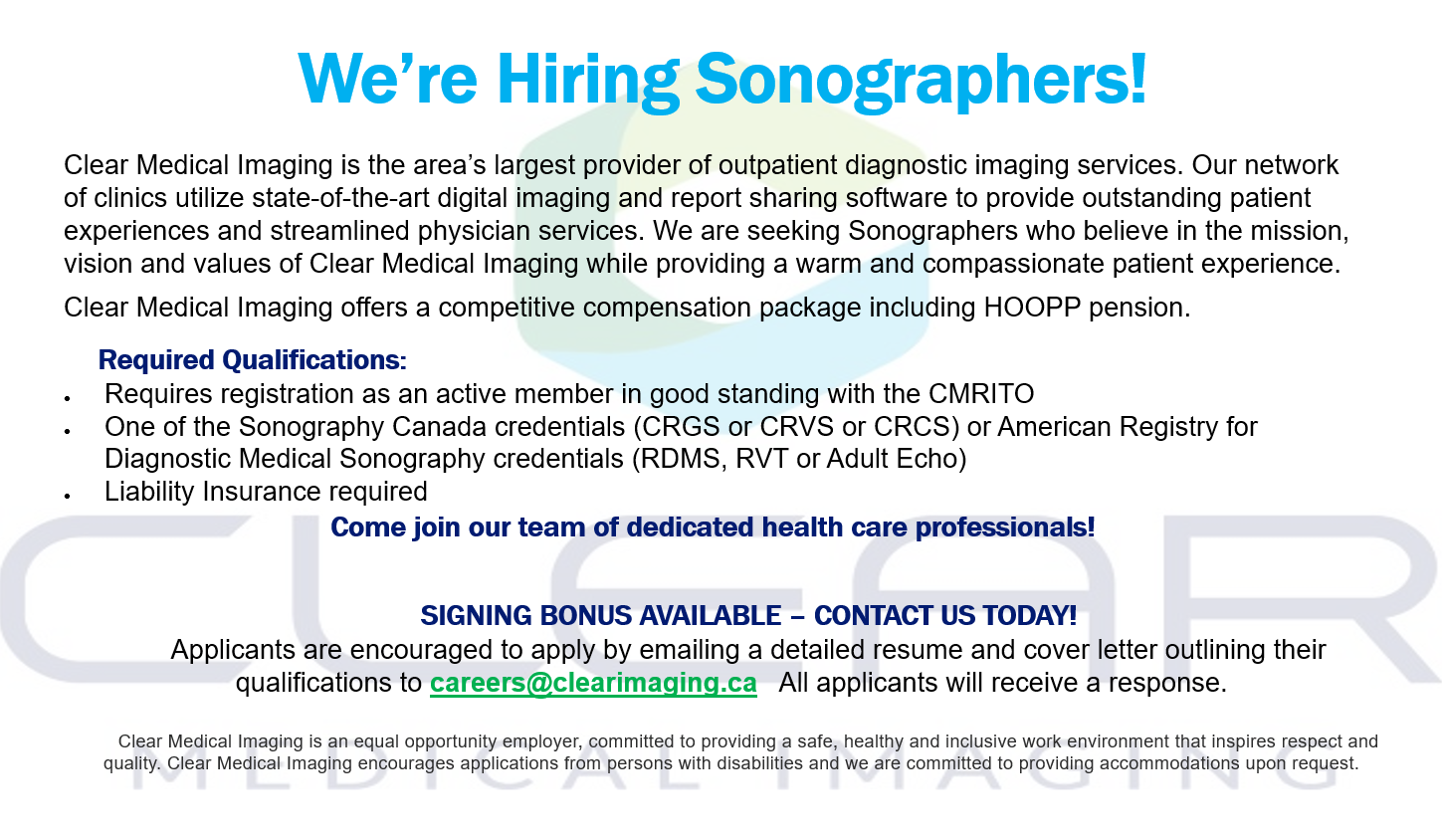 Clear Medical Imaging