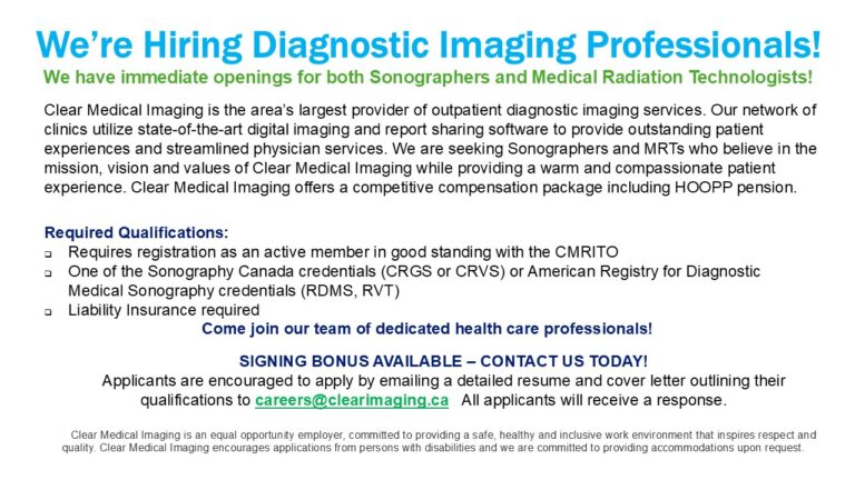 Careers | Clear Medical Imaging